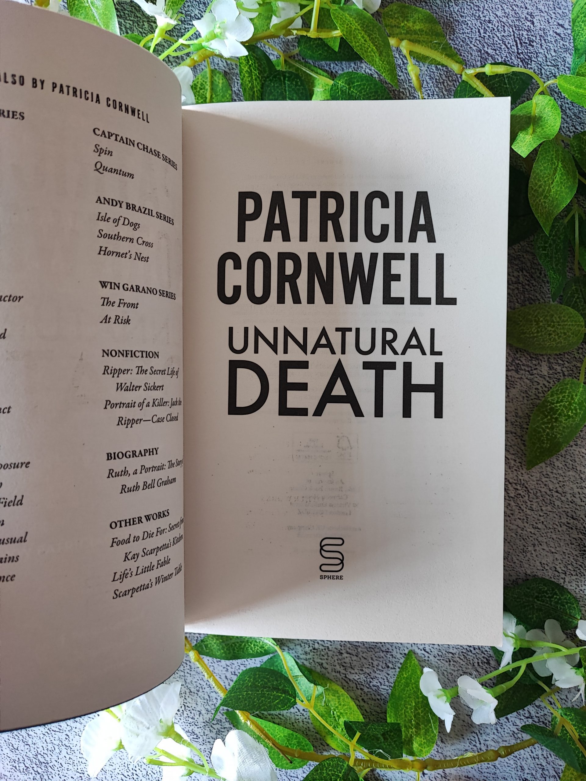 Unnatural Death (Kay Scarpetta #27) by Patricia Cornwell - Roelia Reads